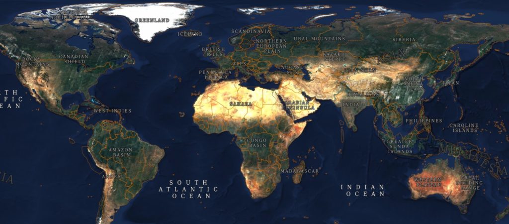 Open Copernicus Sentinel-2 data turned into a global cloudless mosaic ...